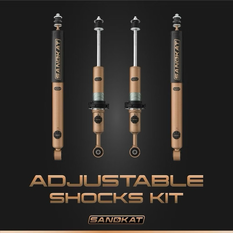 SANDKAT 4x4 ADJUSTABLE HEAVY DUTY ABSORBER ISUZU DMAX HILUX NAVARA FJ ...