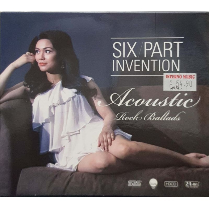 Acoustic Rock Ballads - Six/Part Invention (CD) | Shopee Malaysia