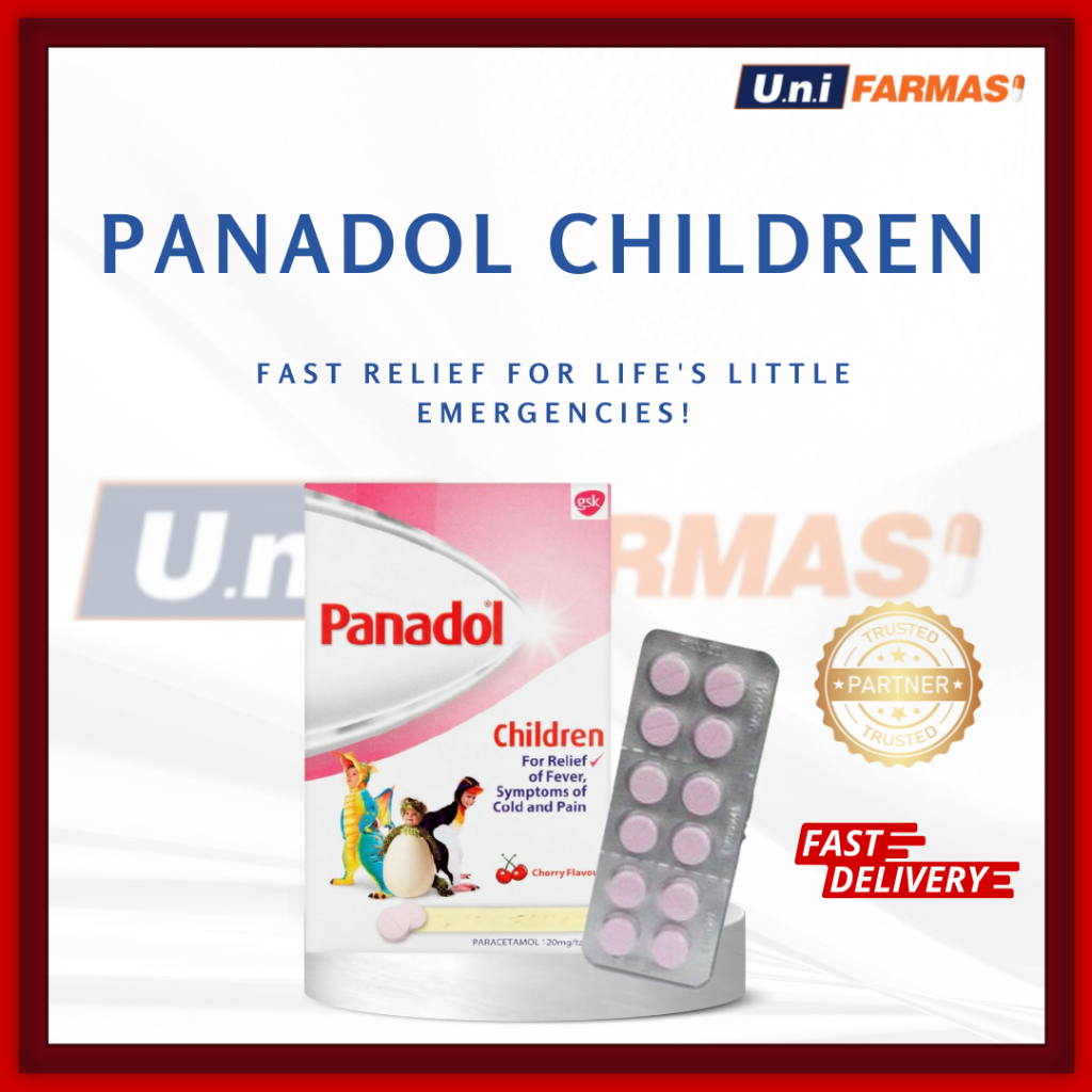 PANADOL CHILDREN 120MG 12S | Shopee Malaysia