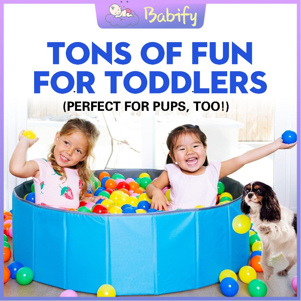 Ball Pit Ocean Ball Pool Foldable Indoor Ball Pool Holds over 500 Balls ...