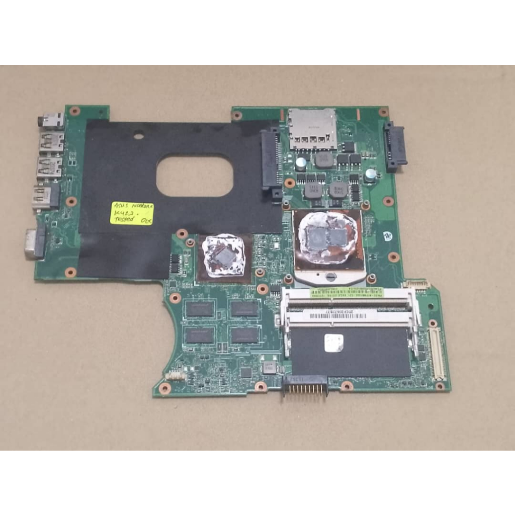 ASUS A42J K42J Laptop Mainboard Motherboard Board & Heatsink Replacement,(KN 662) | Shopee Malaysia