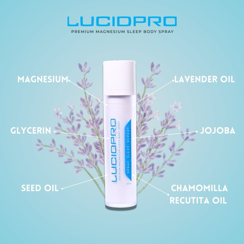 Sleeping Spray 50ML Lucid Pro Untuk Tujuan INSOMNIA dan Relaks Otot ...