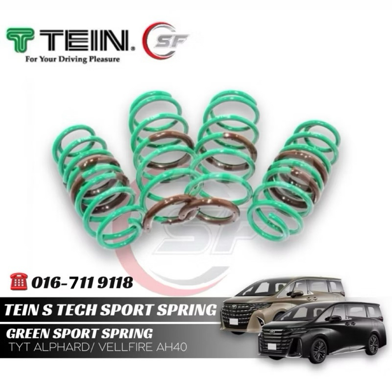 Toyota Alphard/ Vellfire AH40 Tein S Tech Sport Spring Original ...