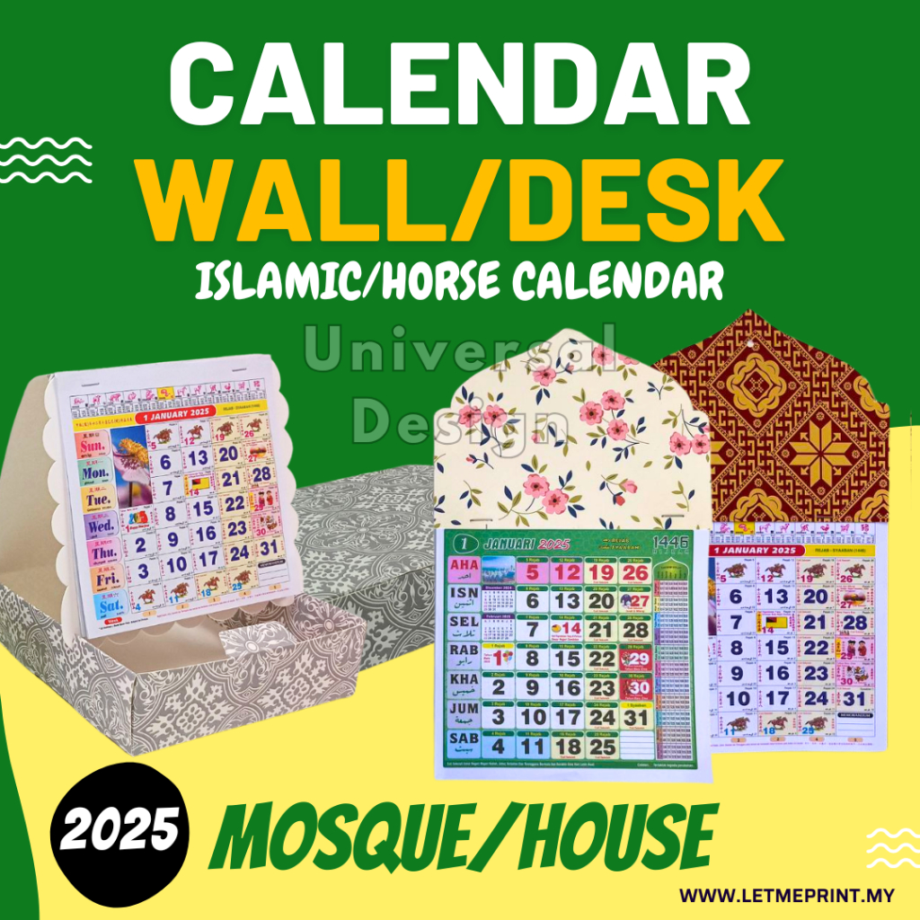 [HOT SALE] 1 pcs Wall/Desk Calendar Custom HEADER/SHAPE/Horse Calendar ...