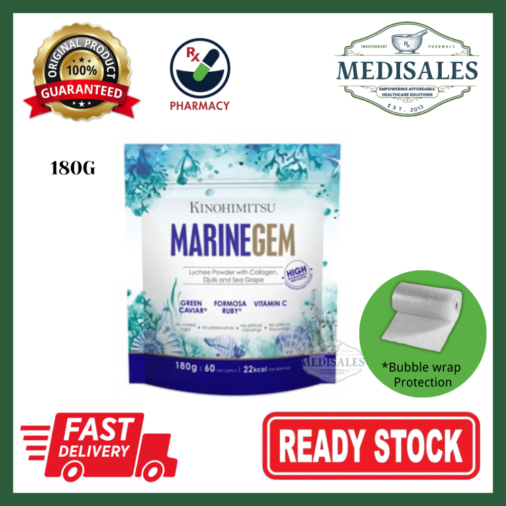 KINOHIMITSU COLLAGEN MARINE GEM 5000MG 180G (EXP 11/2026) | Shopee Malaysia