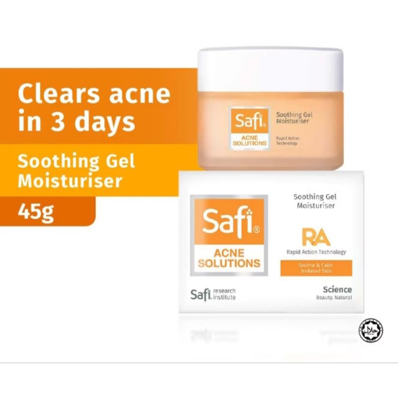 Safi Soothing Gel Moisturizer (45g) - Original | Shopee Malaysia