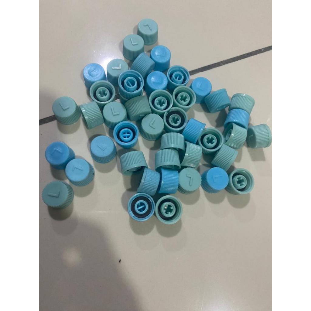 (5pcs)Car Aircond Cap A/C Inlet Outlet Low Valve Caps Plastic Cover ...