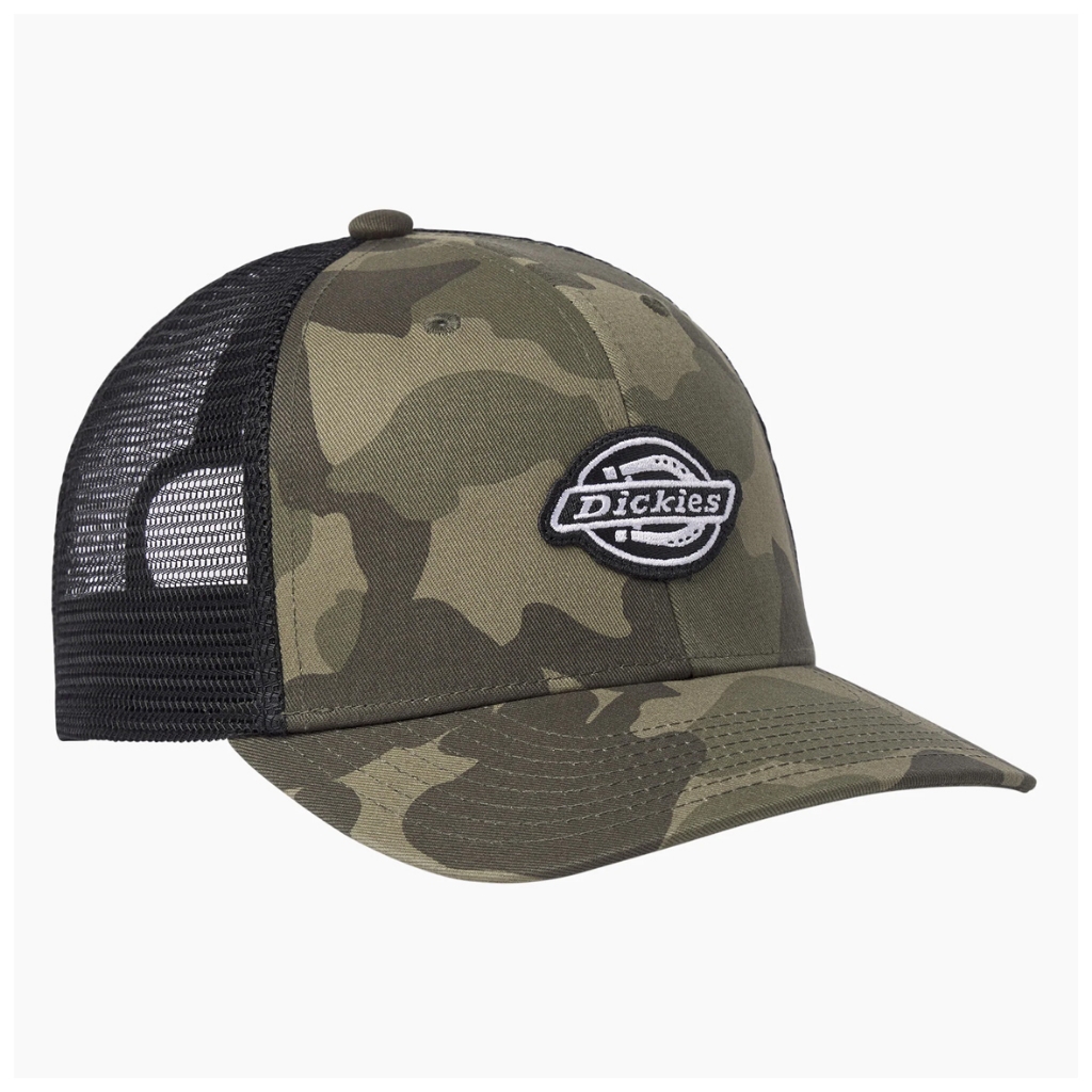 Dickies Men's Patch Low Pro Trucker Cap- CAMO | Shopee Malaysia