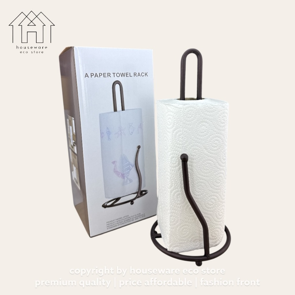 Stainless Steel Kitchen Tissue Holder /Portable Roll Paper Towel Holder ...