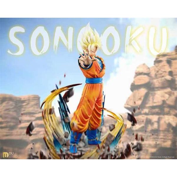 Du Studio - Super Saiyan Goku Dragon Ball Resin Statue GK Anime Figure ...