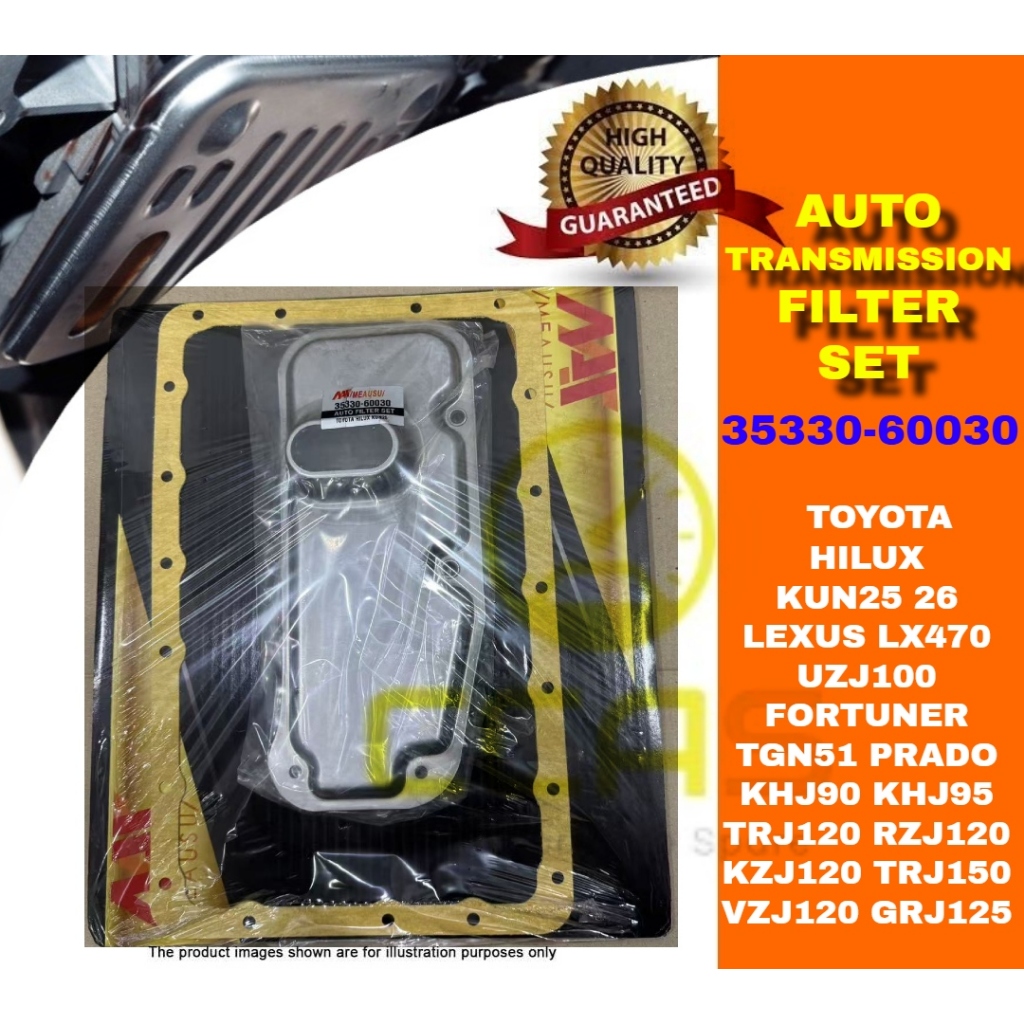 ATF TOYOTA HILUX KUN25 KUN26 KUN50 LEXUS LX470 UZJ100 FORTUNER TGN51 ...
