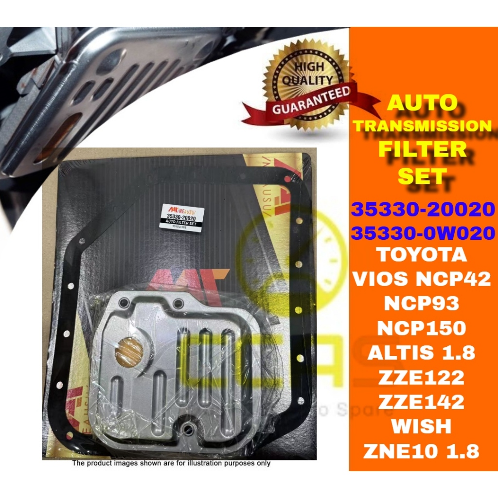 TOYOTA VIOS NCP42 NCP93 NCP150 ALTIS ZZE122 ZZE142 2003-2015 WISH ANE10 ZNE10 2003-2006 AUTO ...