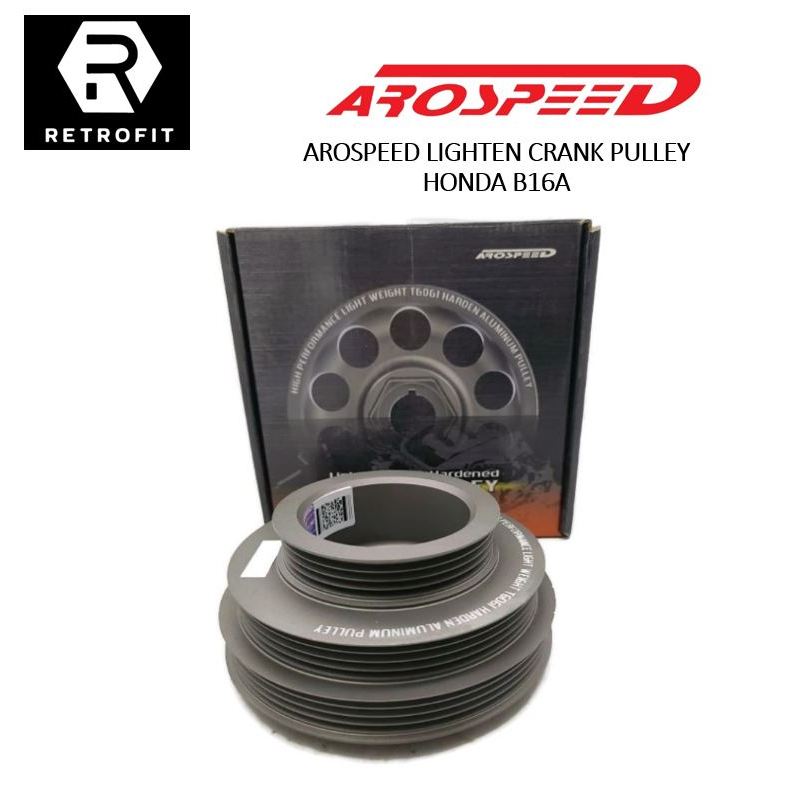 Arospeed Crank Pulley For Honda Civic EG EK B16 B18 Integra DC2 ...