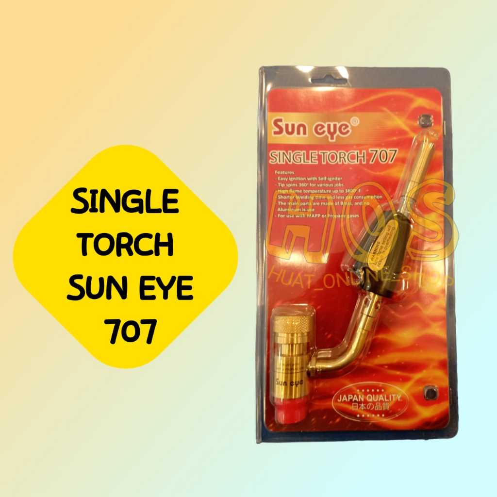 SUN EYE / USA GAS HAND TORCH MAPP GAS SINGLE BARREL TORCH HIGH QUALITY ...