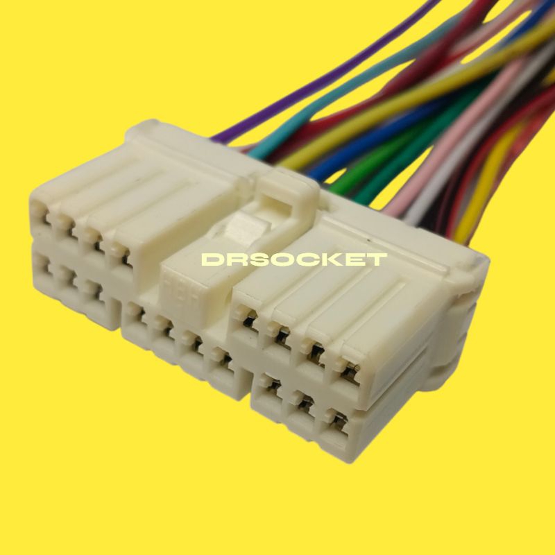 18 PIN PROTON PERSONA EXORA MAIN POWER WINDOW SWITCH SOCKET CONNECTOR ...