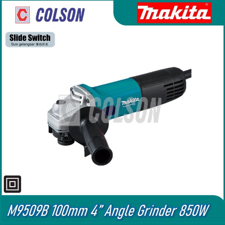 COLSON MAKITA M9509B 100mm 4” Angle Grinder 850W | Shopee Malaysia