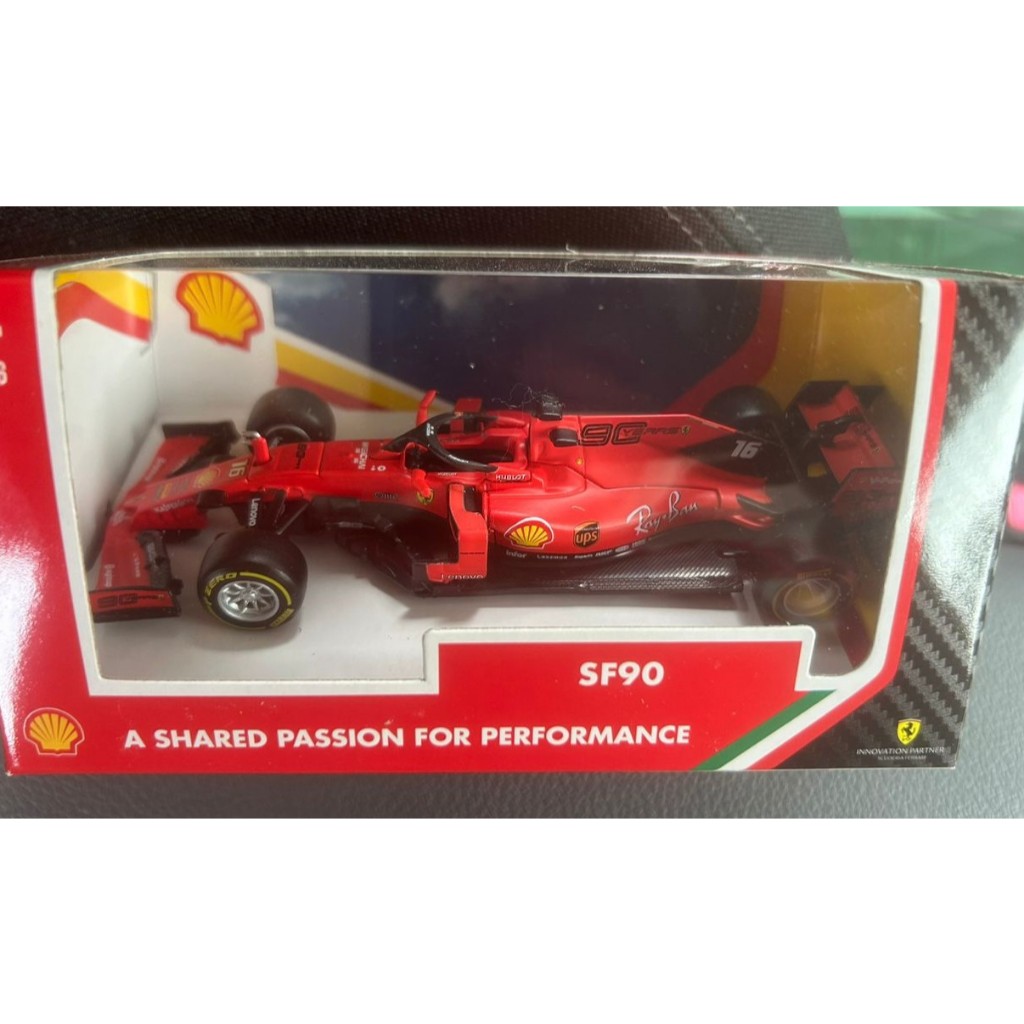 Limited Stock 💯% Original Brand New Shell Formula 1 SF90 Car Model ...