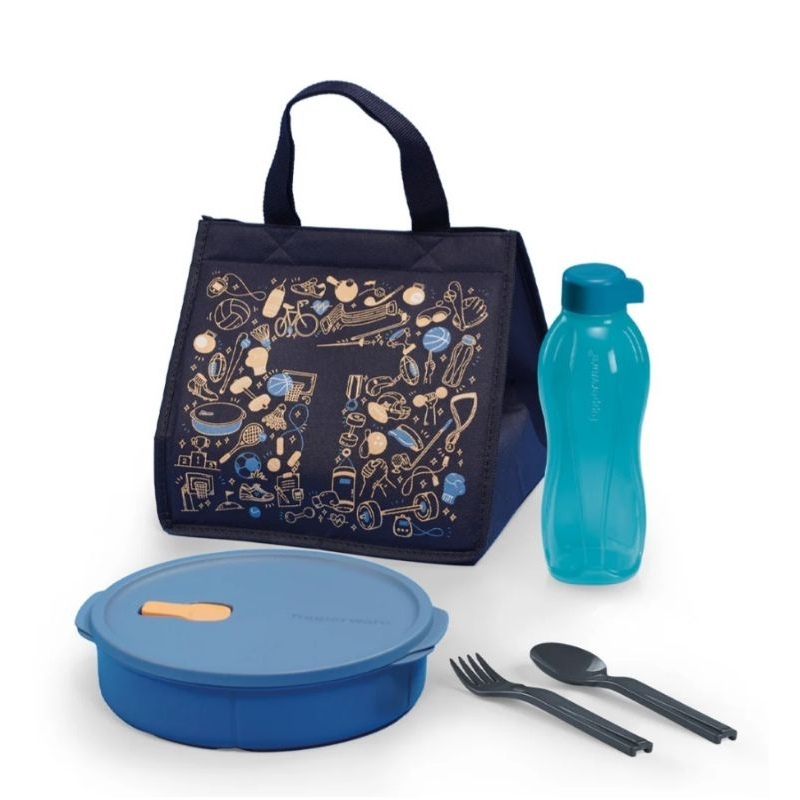 Tupperware Fit To Go Lifestyle Blue (Blue Bottle) | Shopee Malaysia