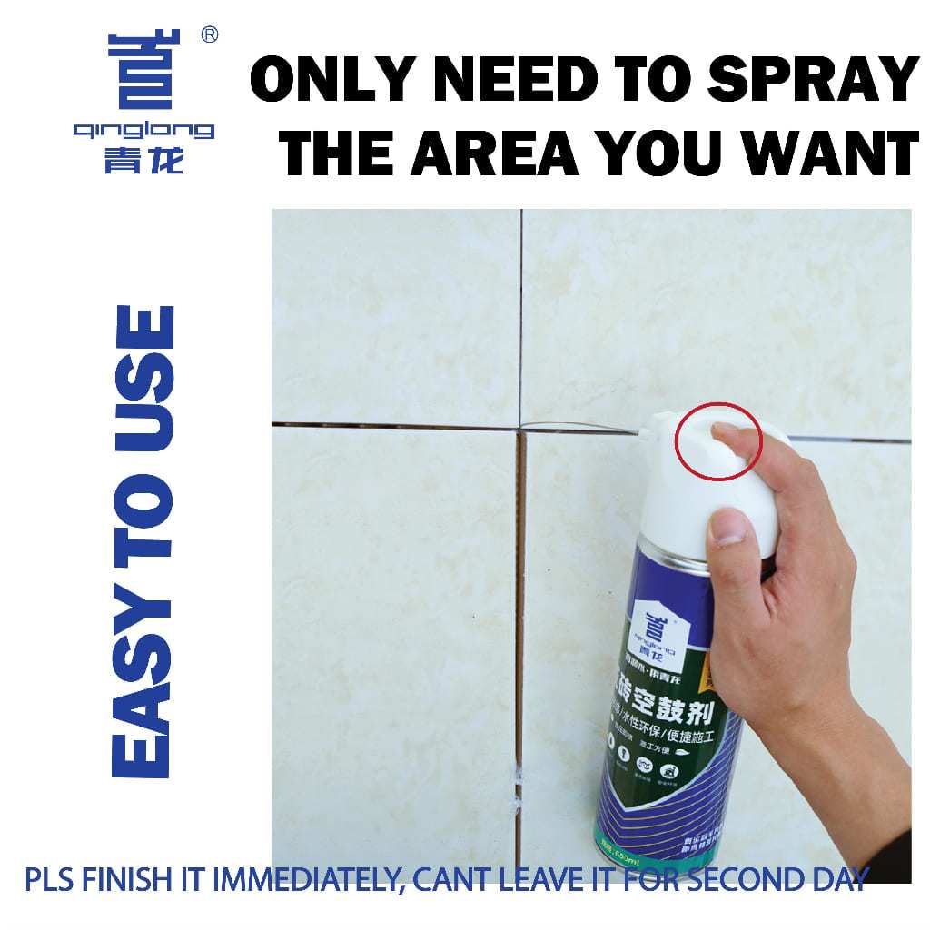 QL-Hollow Tiles Spray| |Hollow Plugging |Ceramic Tile Repair| Tile ...