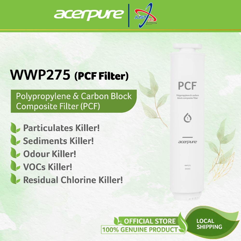 ACERPURE COOL | ACERPURE AQUA FILTER REPLACEMENT - ACERPURE WWP275 PCF ...