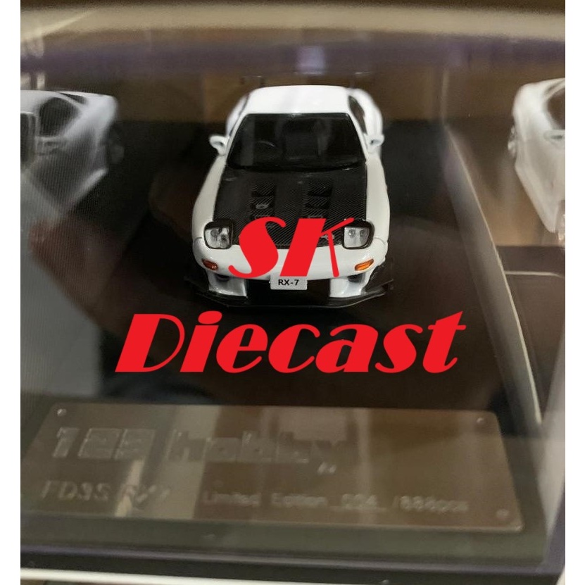 123 Hobby 1/64 FD3S RX7, Pearl White OR Baby Blue | Shopee Malaysia