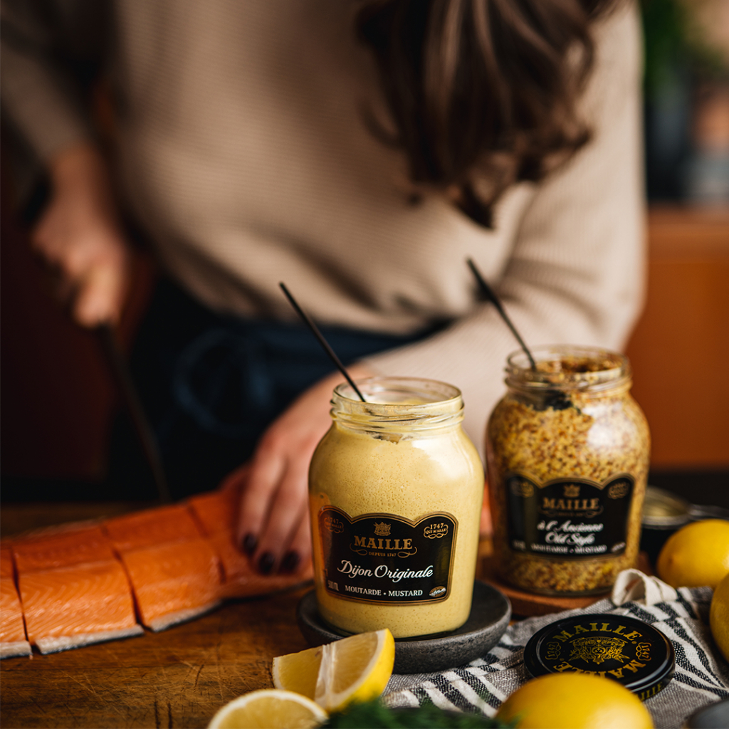MAILLE PREMIUM MUSTARD (DIJON, WHOLE GRAIN & HONEY) | Shopee Malaysia