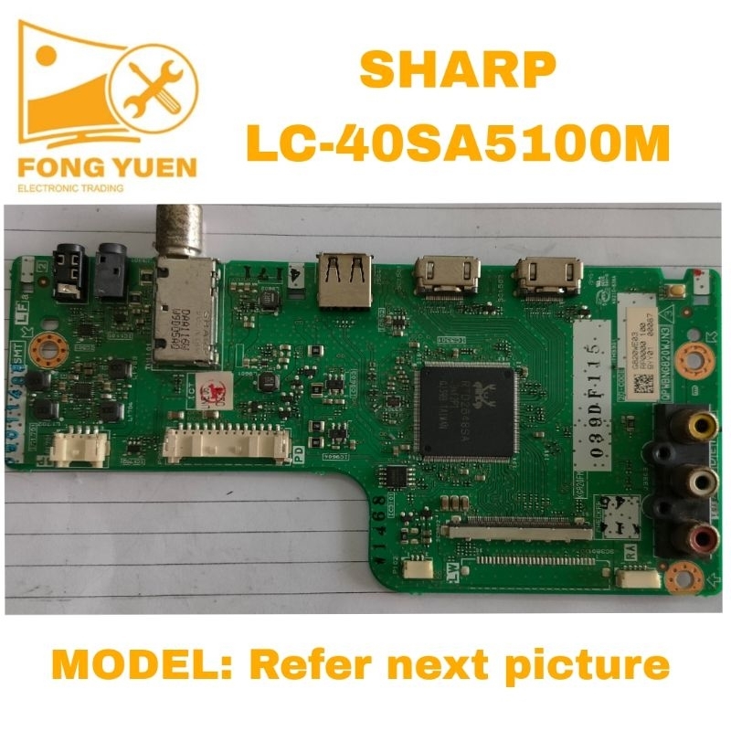 SHARP TV MAIN BOARD LC-40SA5100M | Shopee Malaysia
