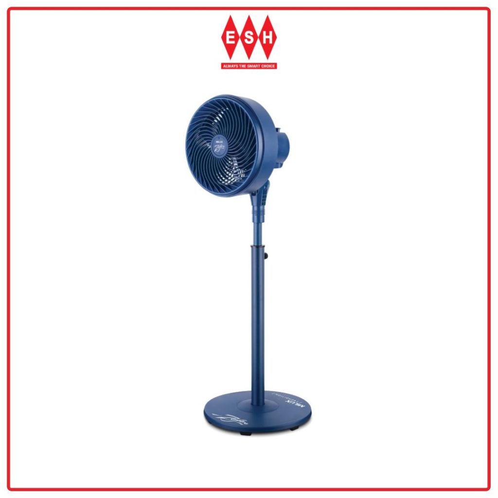 Milux MGF-10 Adjustable Height Stand Fan (Blue) | ESH | Shopee Malaysia