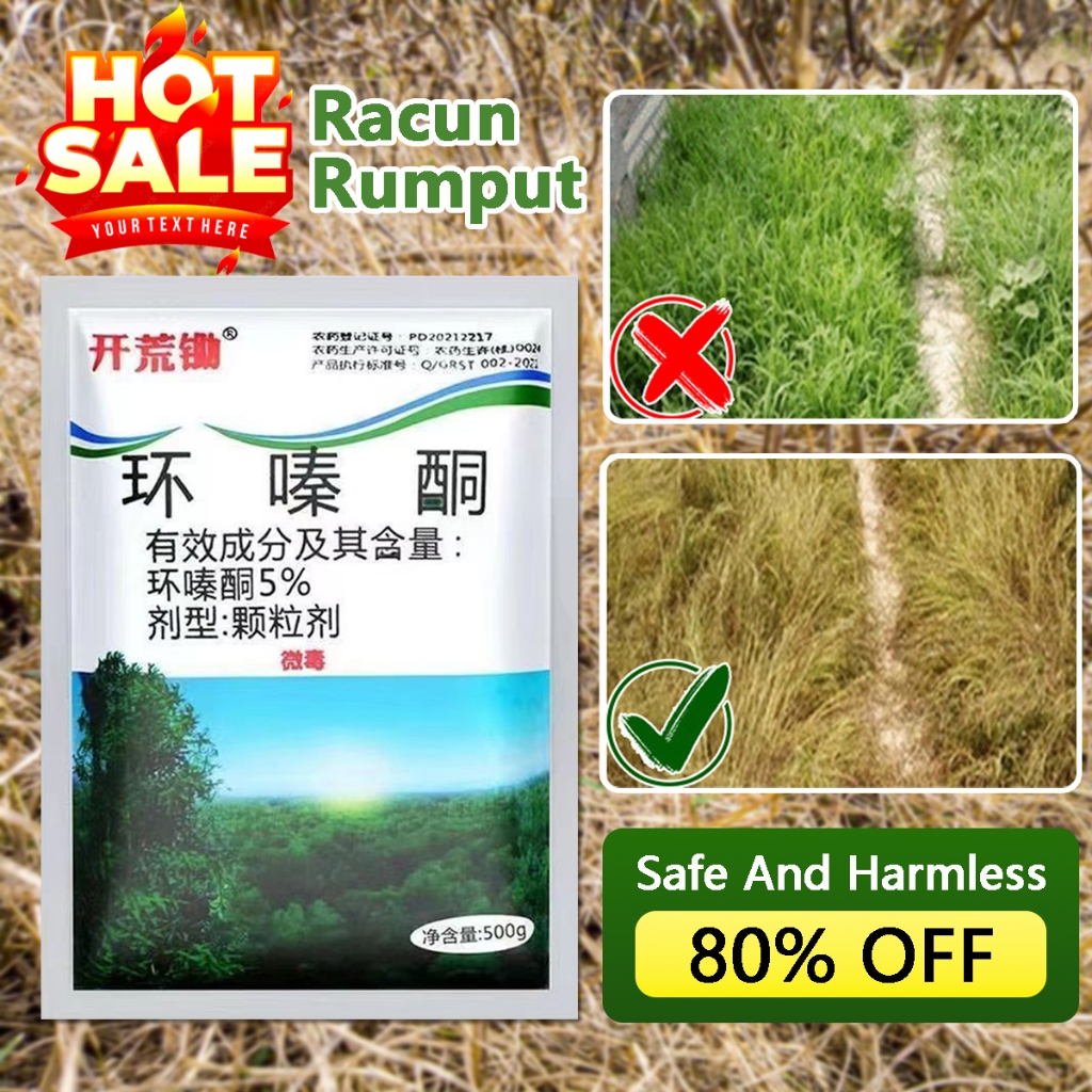 racun rumput paling kuat murah racun rumput cepat mati weed killer 100g ...