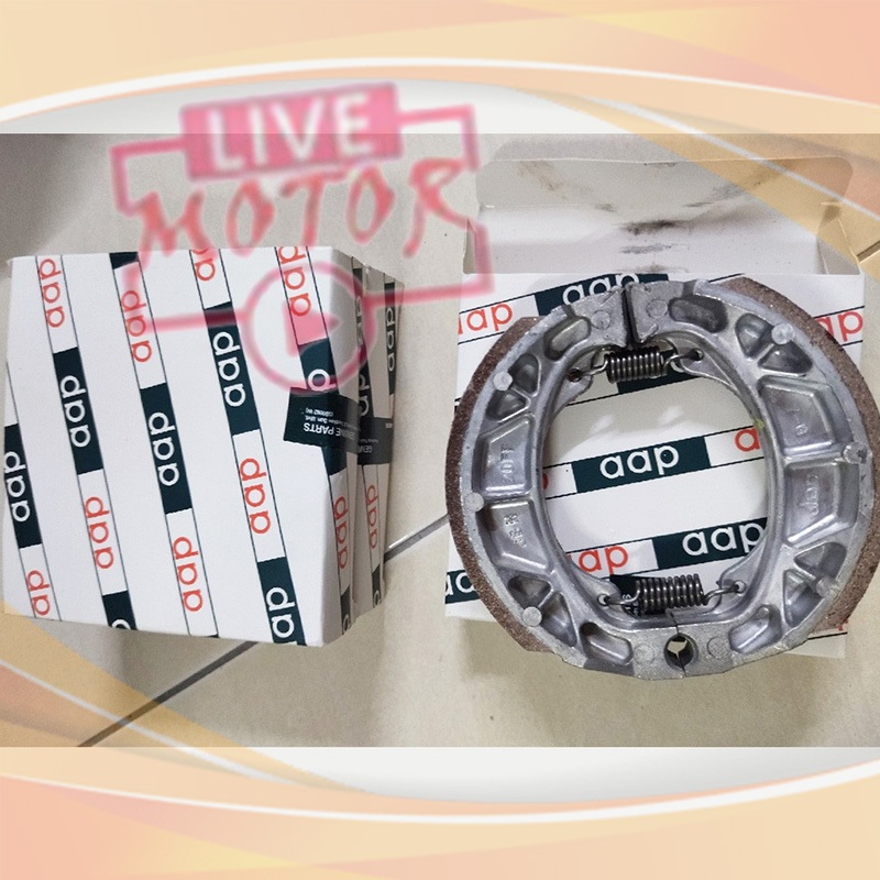AAP Brake Shoe Lining EX5 Wave C70 Gbo Fame Dash Future Original ...