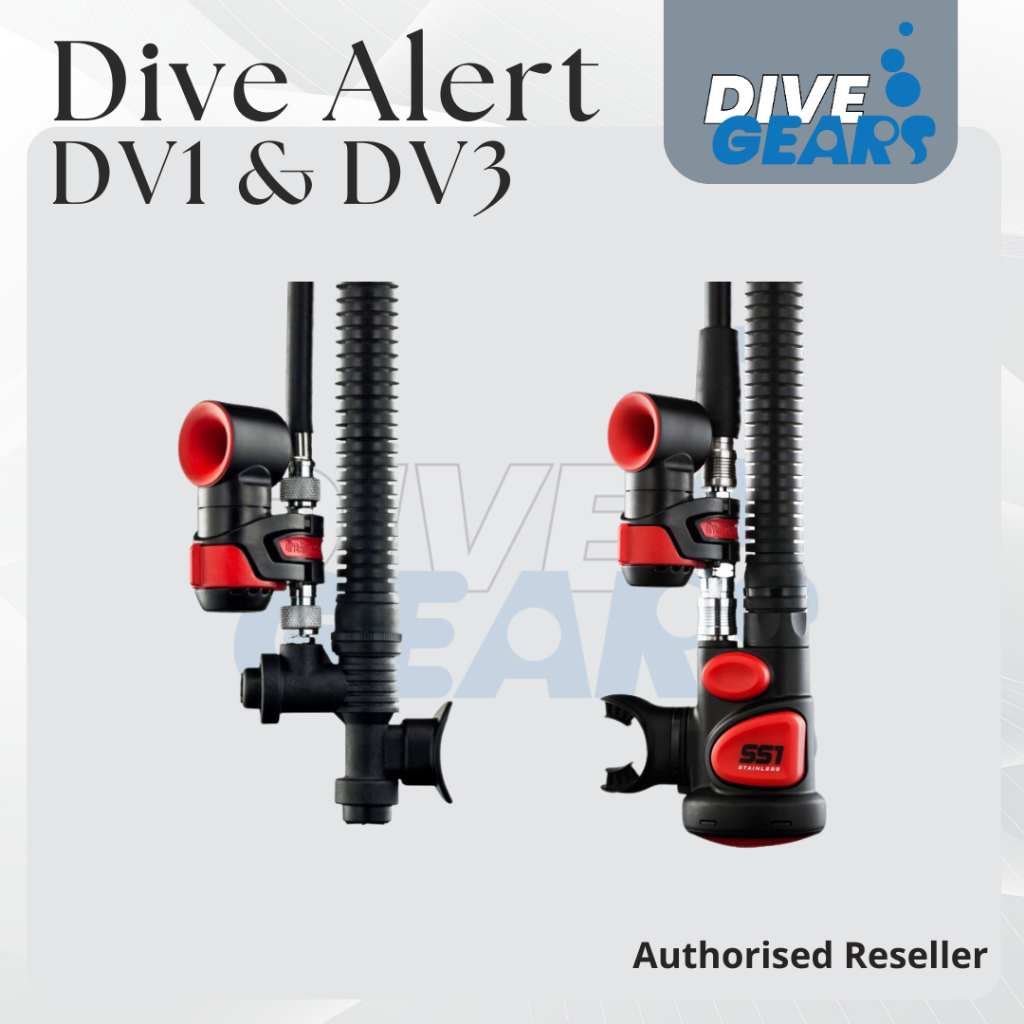 Dive Alert Plus V2 Scuba Diving Air Horn Underwater and Surface ...