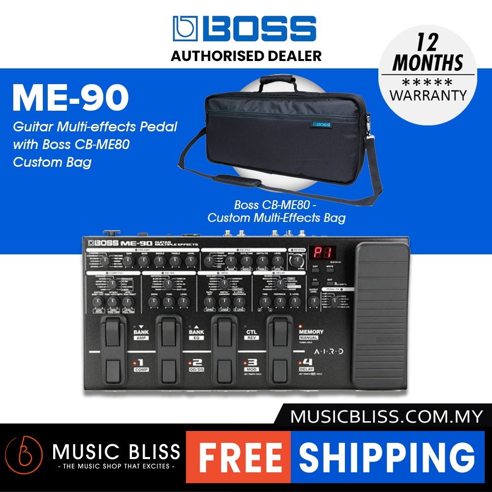 Boss ME-90 Guitar Multi-effects Pedal (ME90) | Shopee Malaysia