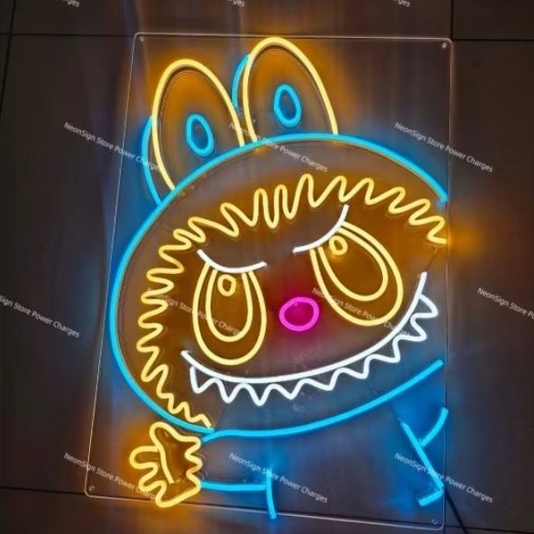 Labubu NeonSign Wall Decoration Led Neon Lights | Shopee Malaysia