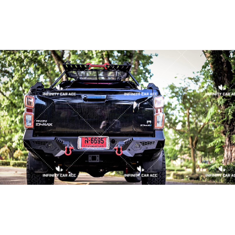 Isuzu Dmax D-max Armando Rear Bull Bar Bumper Original | Shopee Malaysia