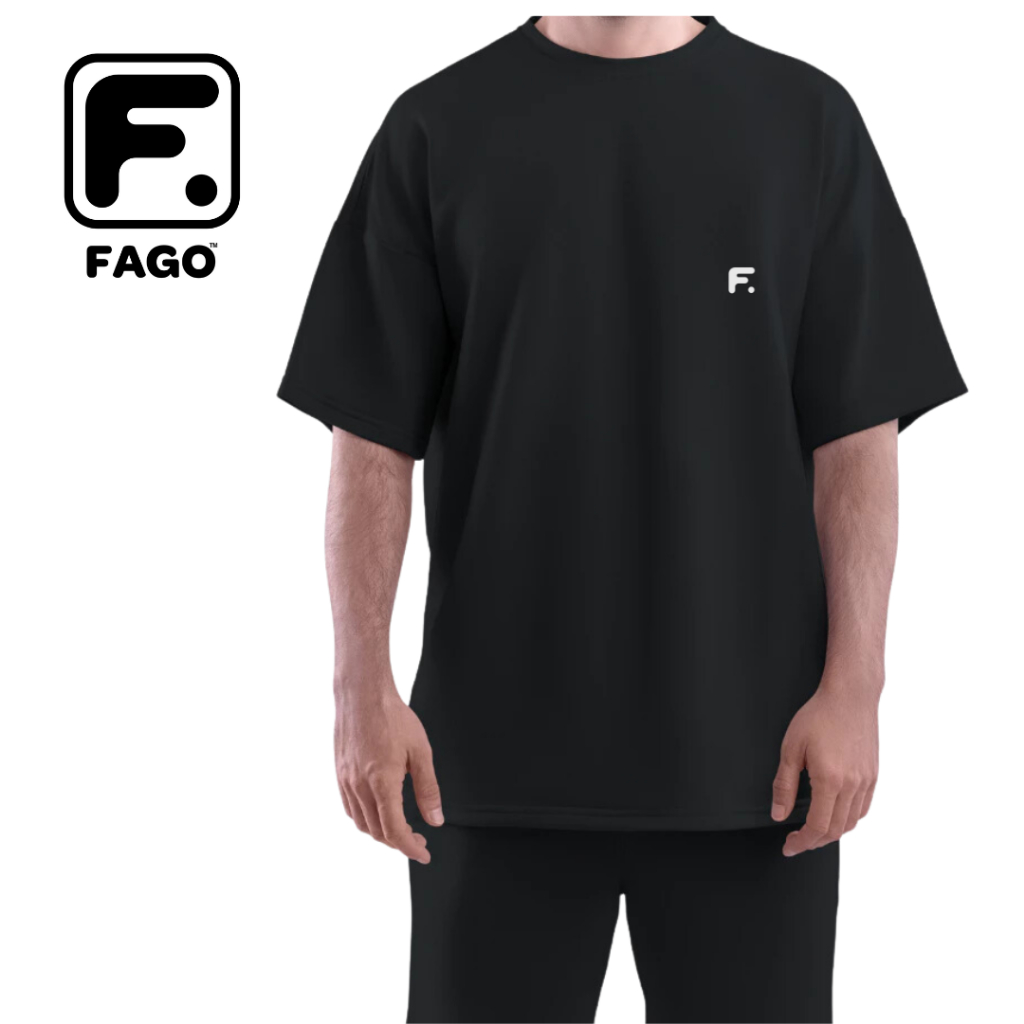 FAGO Plain Cotton Tee T738 | Shopee Malaysia