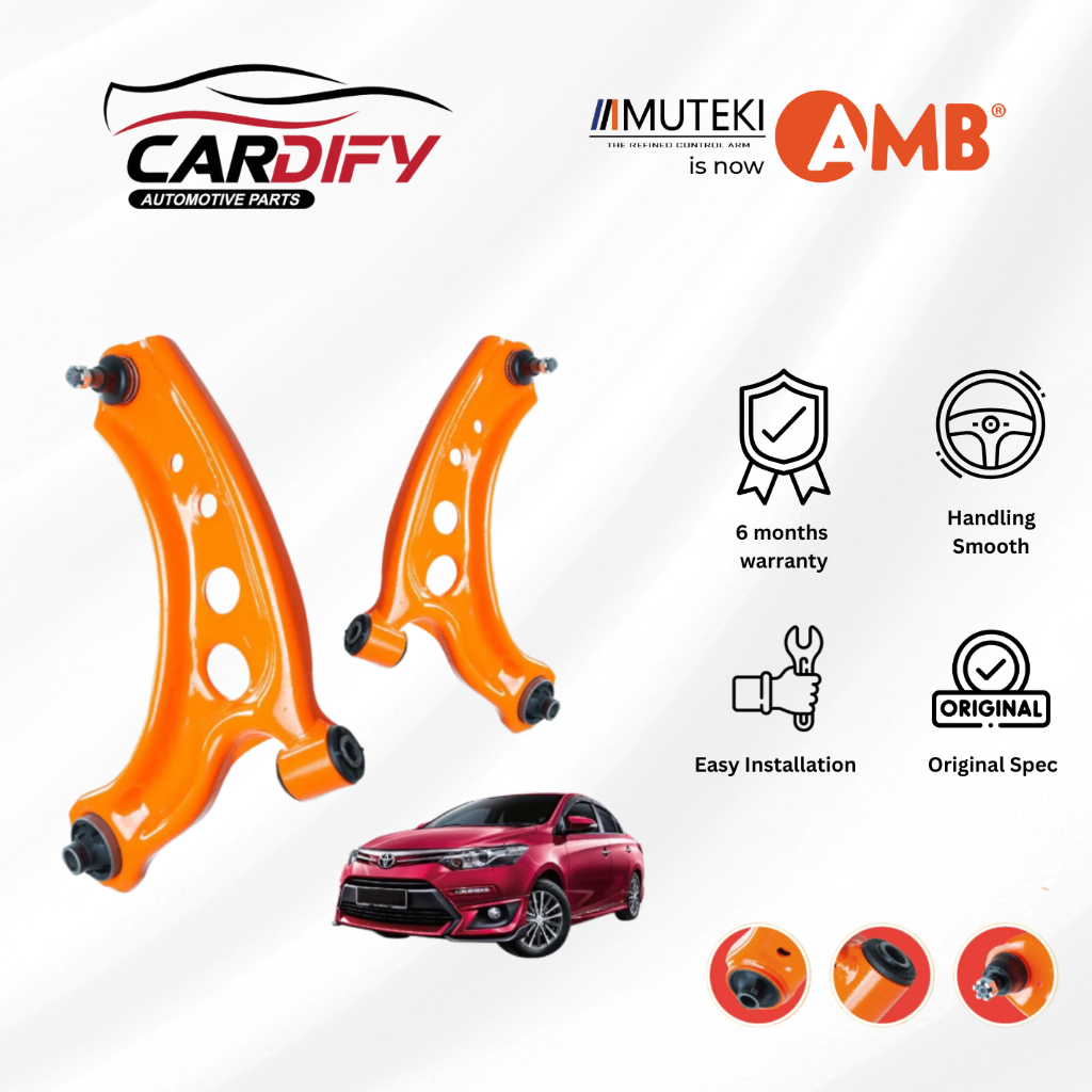 AMB Front Lower Arm For Toyota Vios NCP150/151 (2013-2018) | Shopee ...