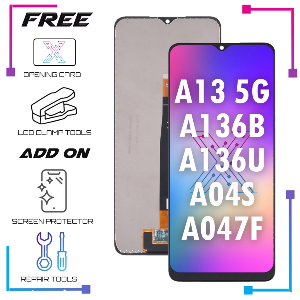LCD SCREEN DISPLAY FOR SAMSUNG A13 5G A136B A136U / A04S A047F | Shopee ...