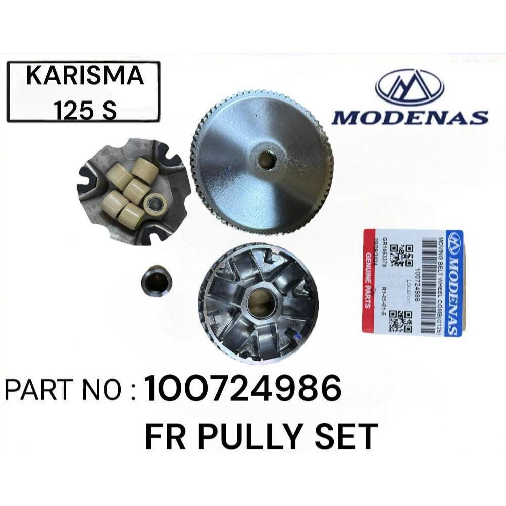 MODENAS KARISMA 125S FRONT PULLEY SET ORIGINAL 100724986 KARISMA 125 S ...