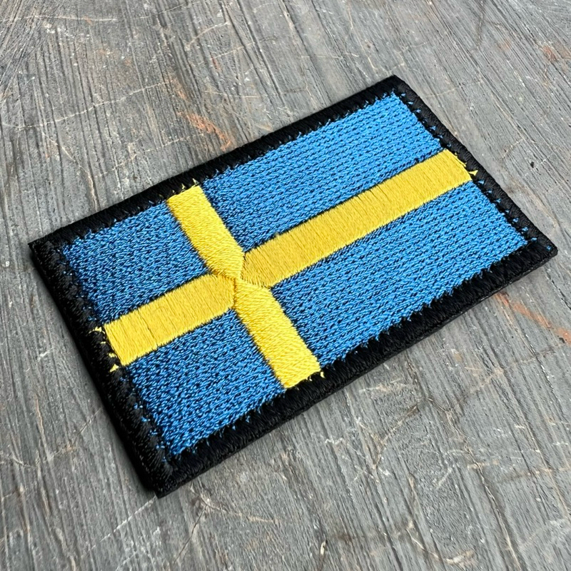 Sweden Embroidered Flag Patch | Shopee Malaysia