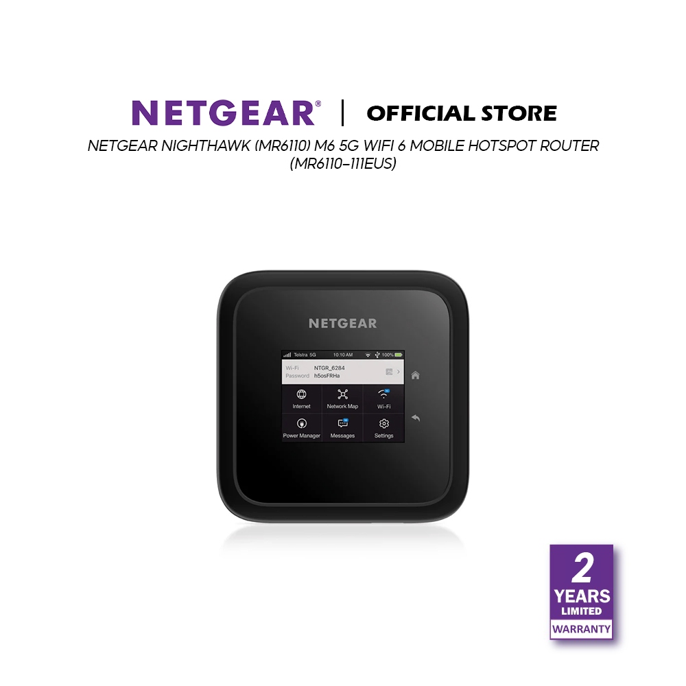 Netgear Nighthawk (MR6110) M6 5G WiFi 6 Mobile Hotspot Router, Up to 3 ...