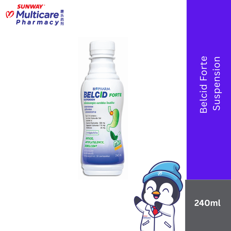 Belcid Forte Suspension (240ml) | Shopee Malaysia