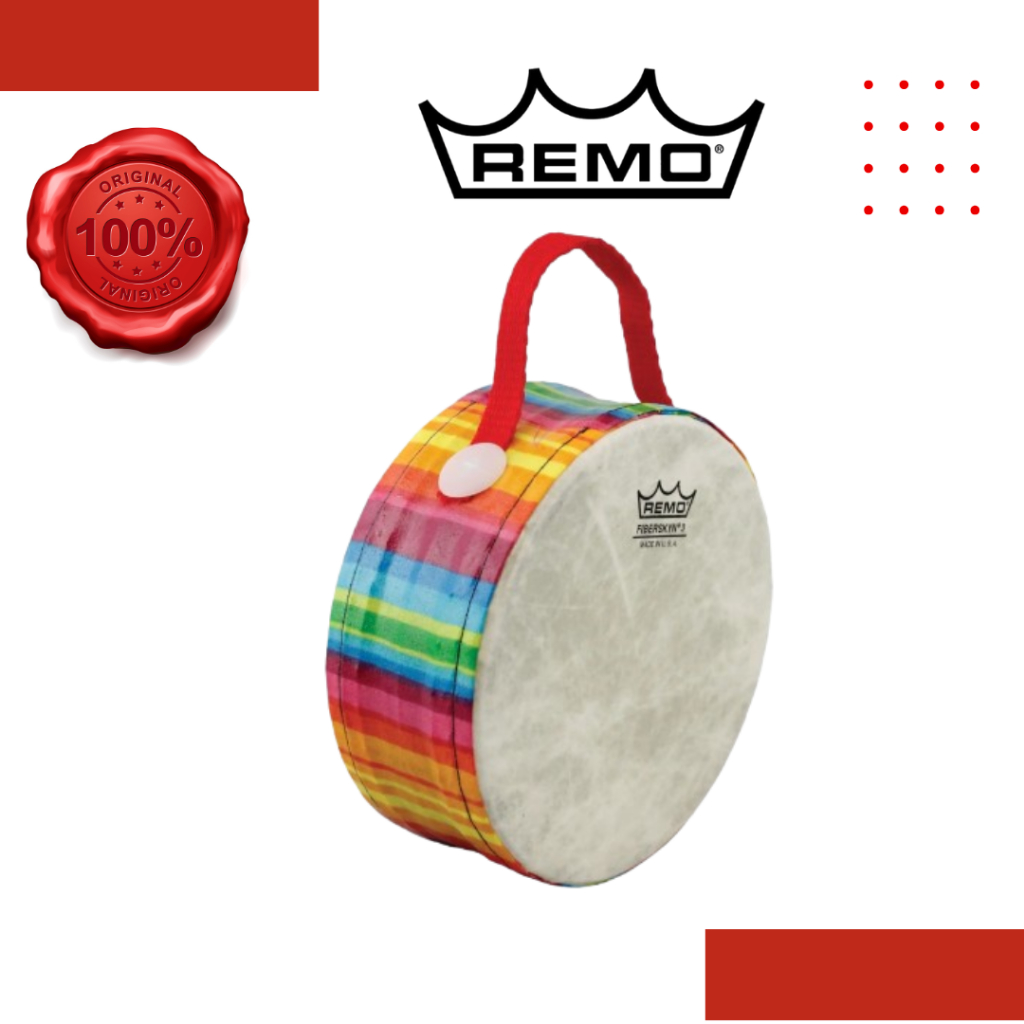 Remo HD-2005-LK Kids Make Music Baby Drum, 5 x 2 Inch | Shopee Malaysia
