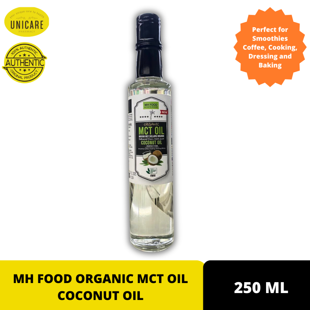 MH FOOD ORGANIC MCT OIL COCONUT OIL 250 ML | Shopee Malaysia