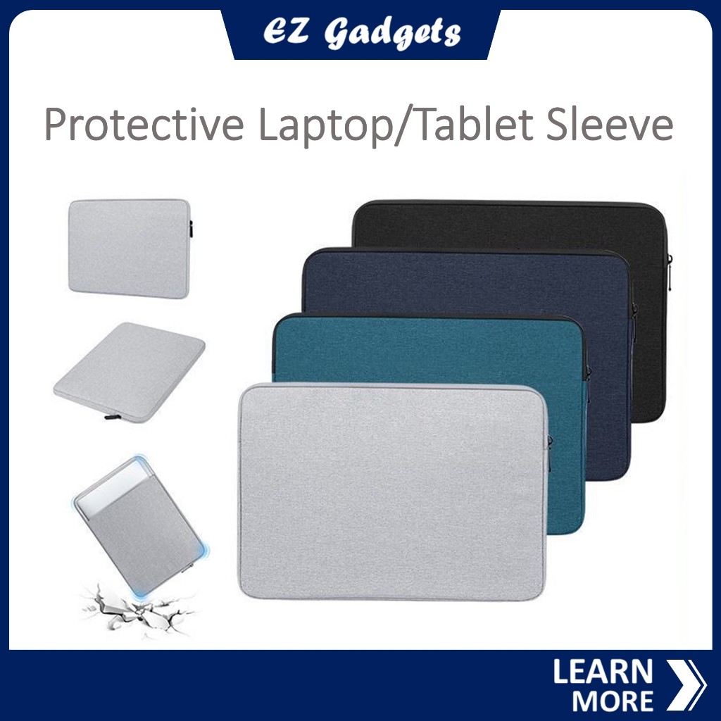 Protective Laptop Sleeve Bag Portable Zipper Tablet Pouch Bag ...