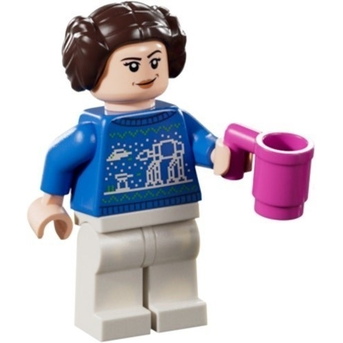 ORIGINAL LEGO SW1381 HOLIDAY PRINCESS LEIA MINIFIGURE STAR WARS ...