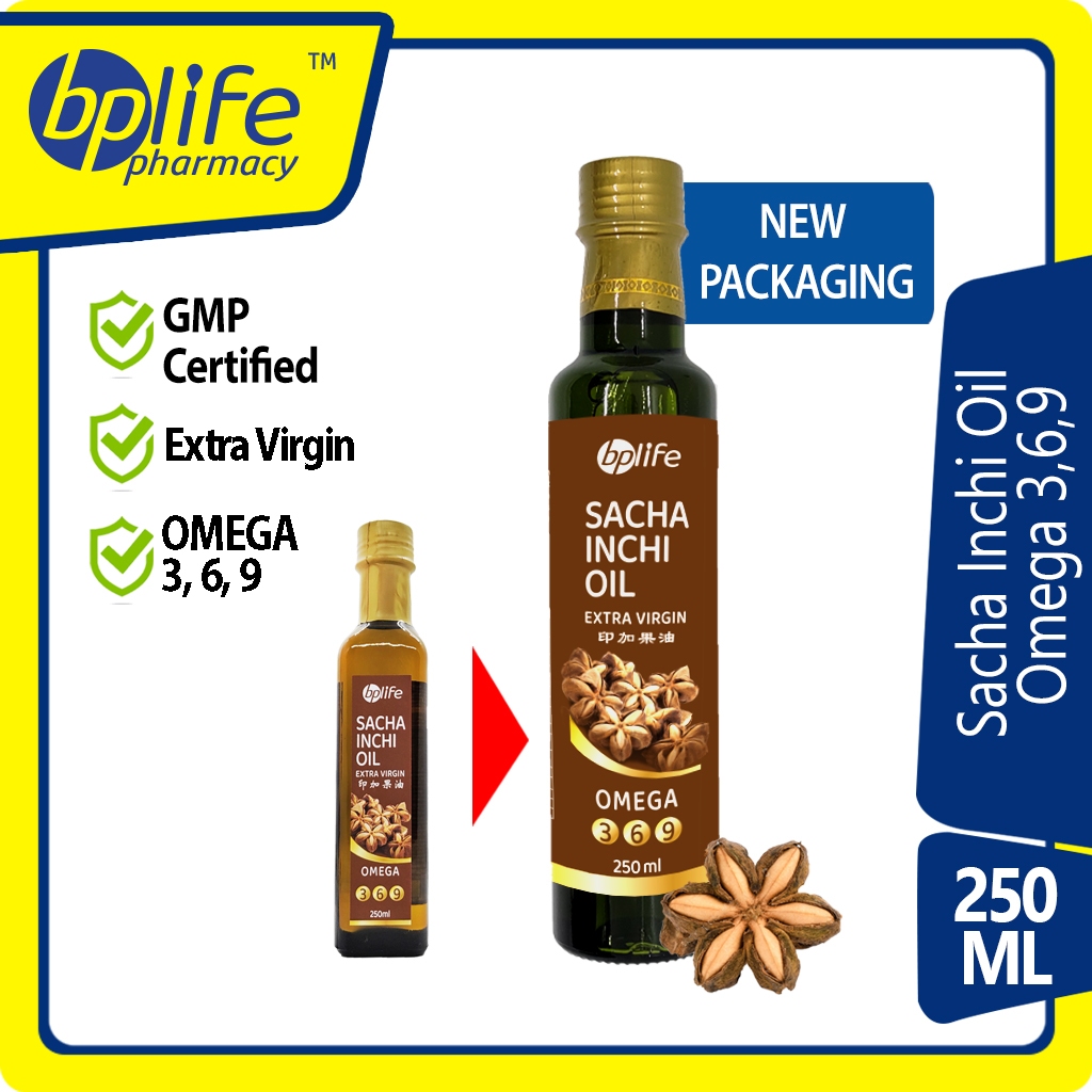 bplife Extra Virgin Sacha Inchi oil 250ml | Shopee Malaysia