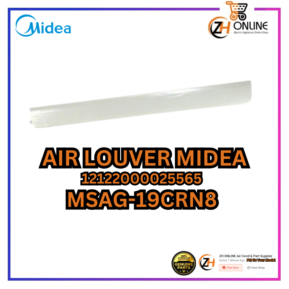 [Genuine/Original Part] MIDEA AIR VANE AIR LOUVER 1hp-2.5hp Wall ...