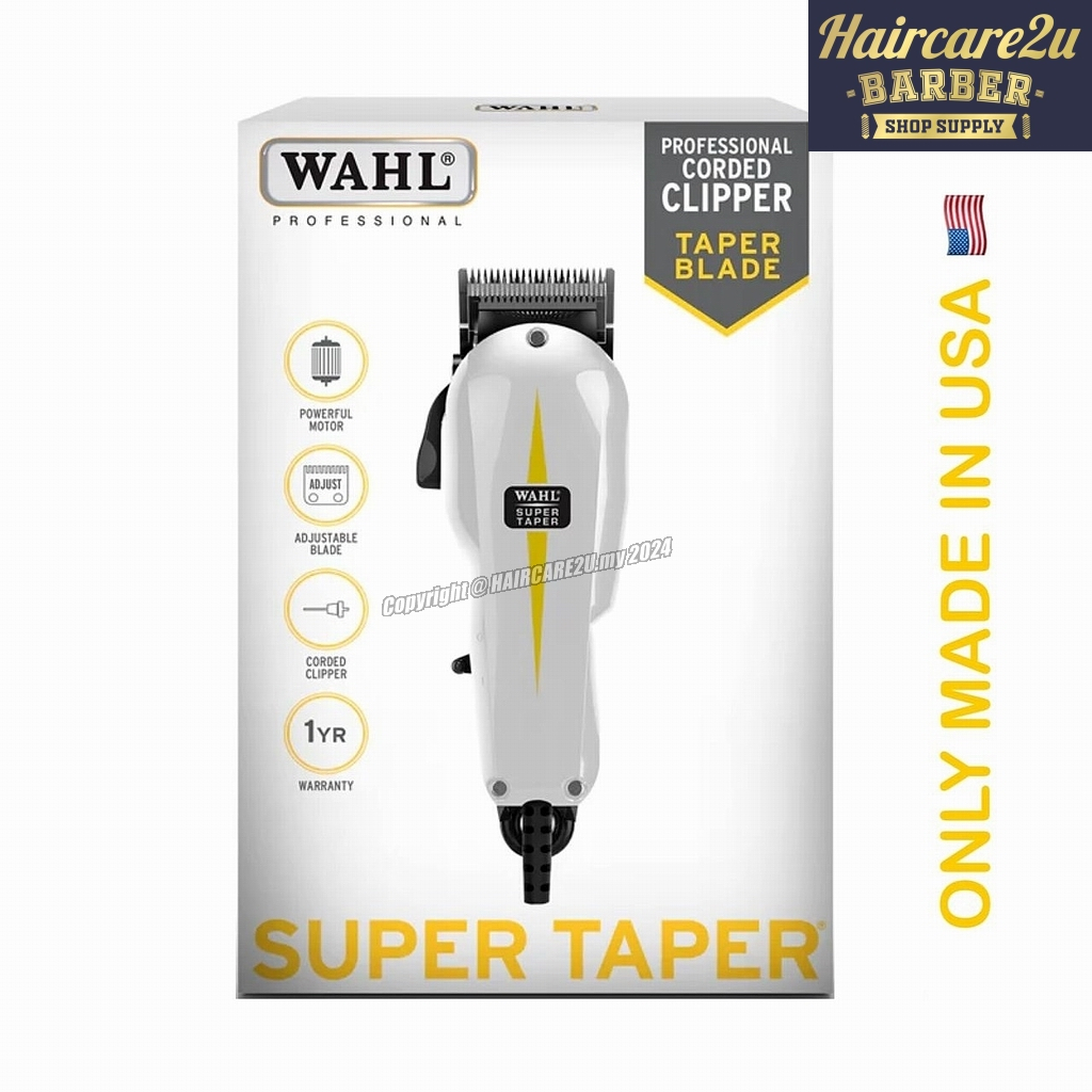 Wahl Original 8466/8467 Super Taper Hair Clipper | Shopee Malaysia