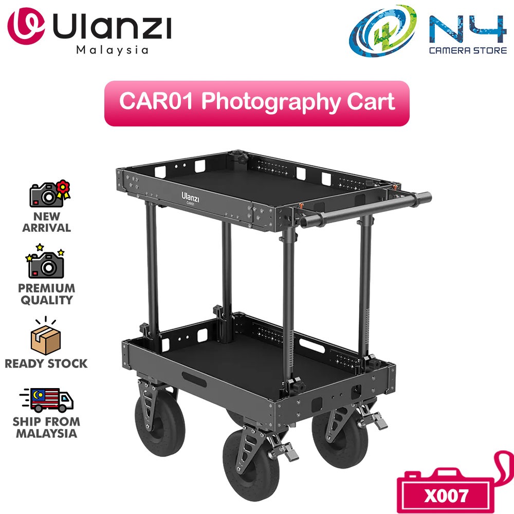 Ulanzi CAR01 Photography Cart (X007) Versatile Cart for Professional ...