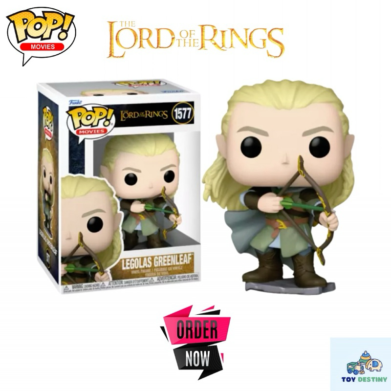 Funko Pop Movies The Lord Of The Rings Legolas Greenleaf Number 1577 ...